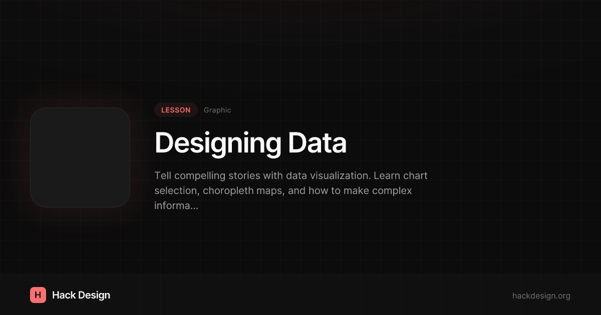 Designing Data Hack Design